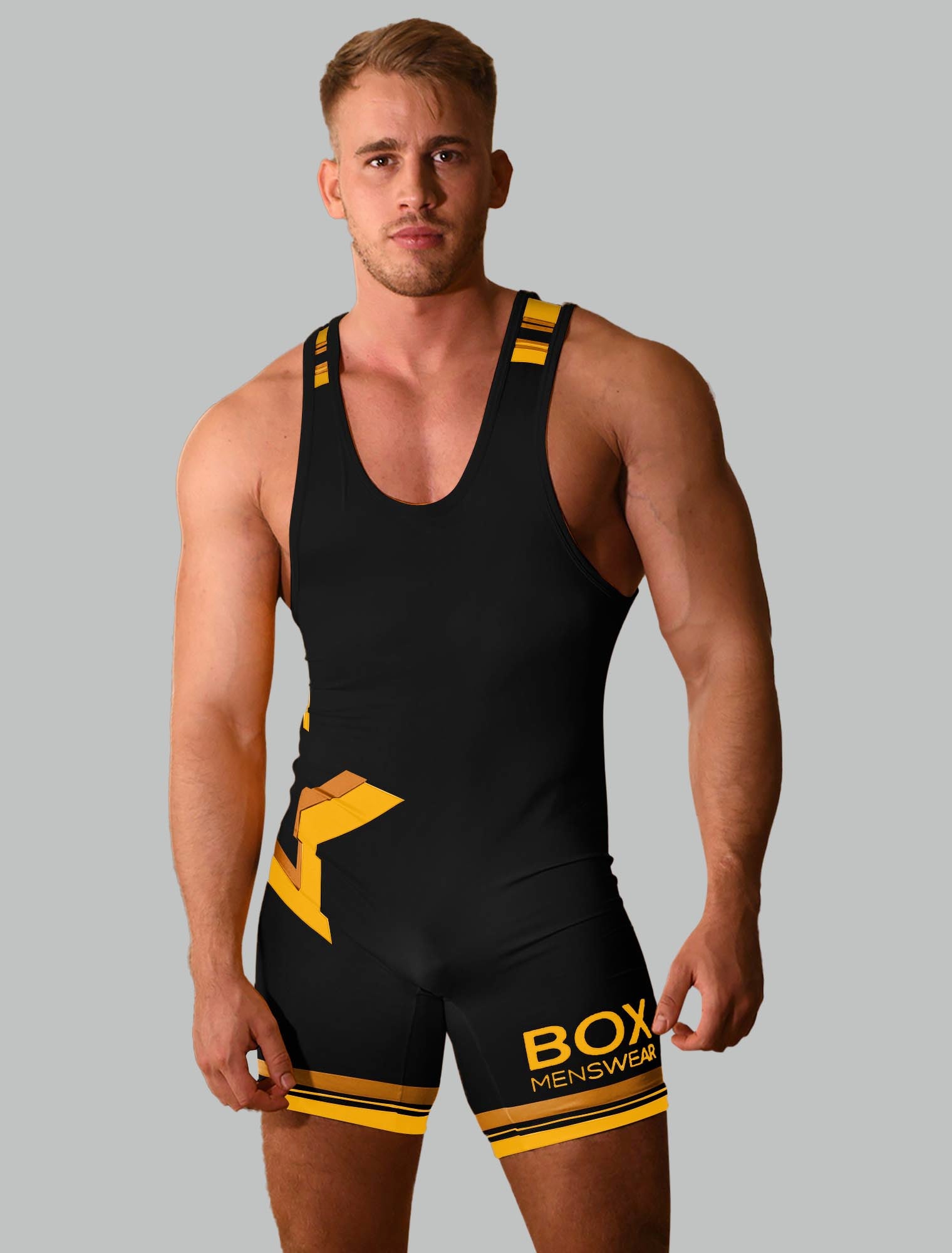 Singlet - Black Insignia – Box Menswear